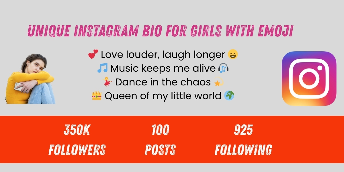 Unique Stylish Cute and Classy Instagram Bio for Girls - Make Your ...